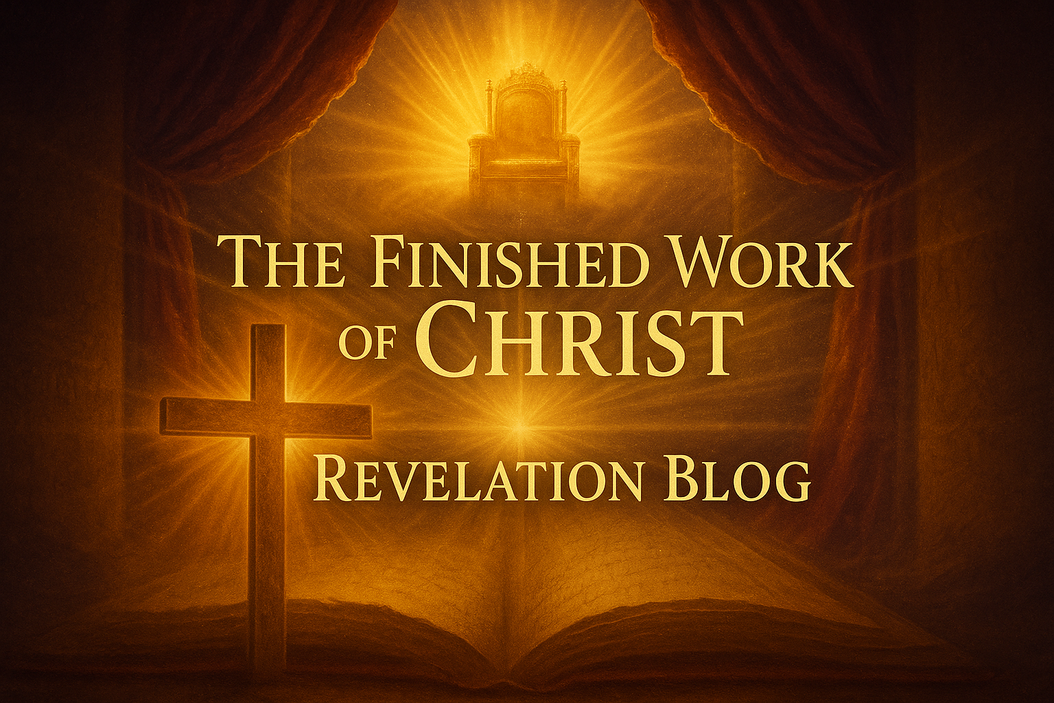 The Finished Work Of Christ Kingdom Revelation | Carl Timothy Wray