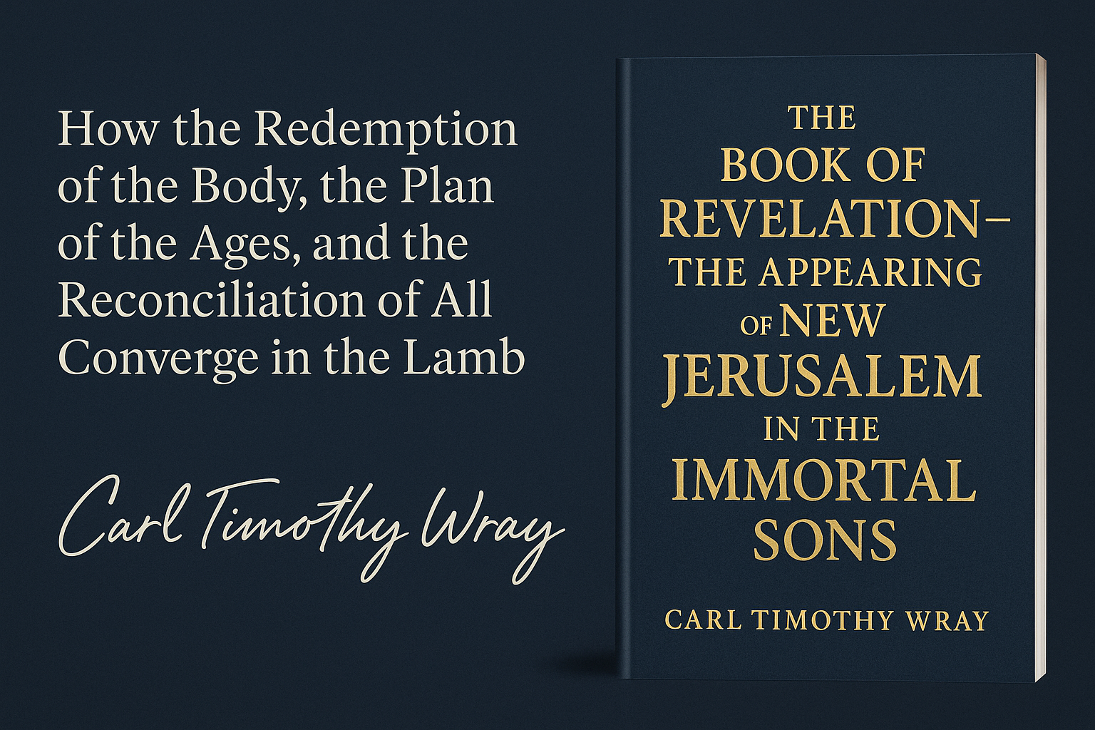 The Book Of Revelation — New Jerusalem In The Immortal Sons