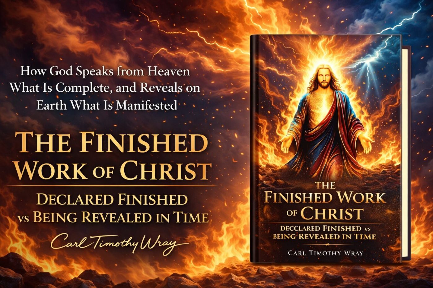 The Finished Work Of Christ — Declared Finished Vs Being Revealed In Time