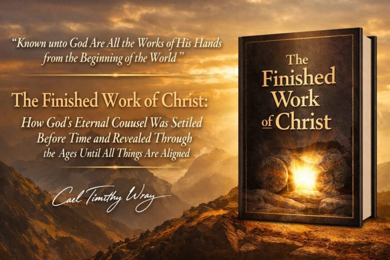 The Finished Work Of Christ — Acts 15:18: “Known Unto God Are All His ...