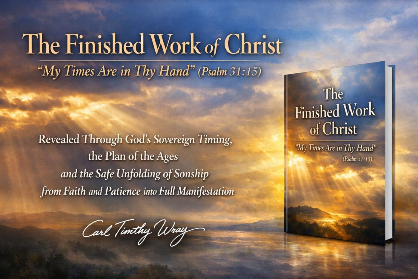 The Finished Work Of Christ — My Times Are In Thy Hand (Psalm 31:15)